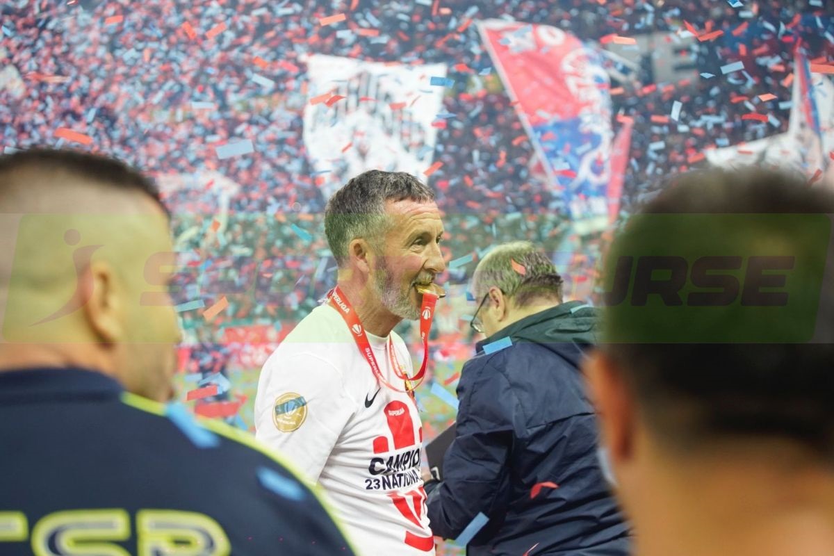 Mihai Stoica și-a dat frâu liber emoțiilor după FCSB - CFR Cluj 0-1!